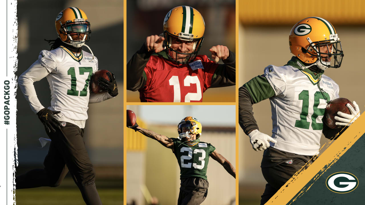 Photos: Packers hit the practice field to prep for Eagles