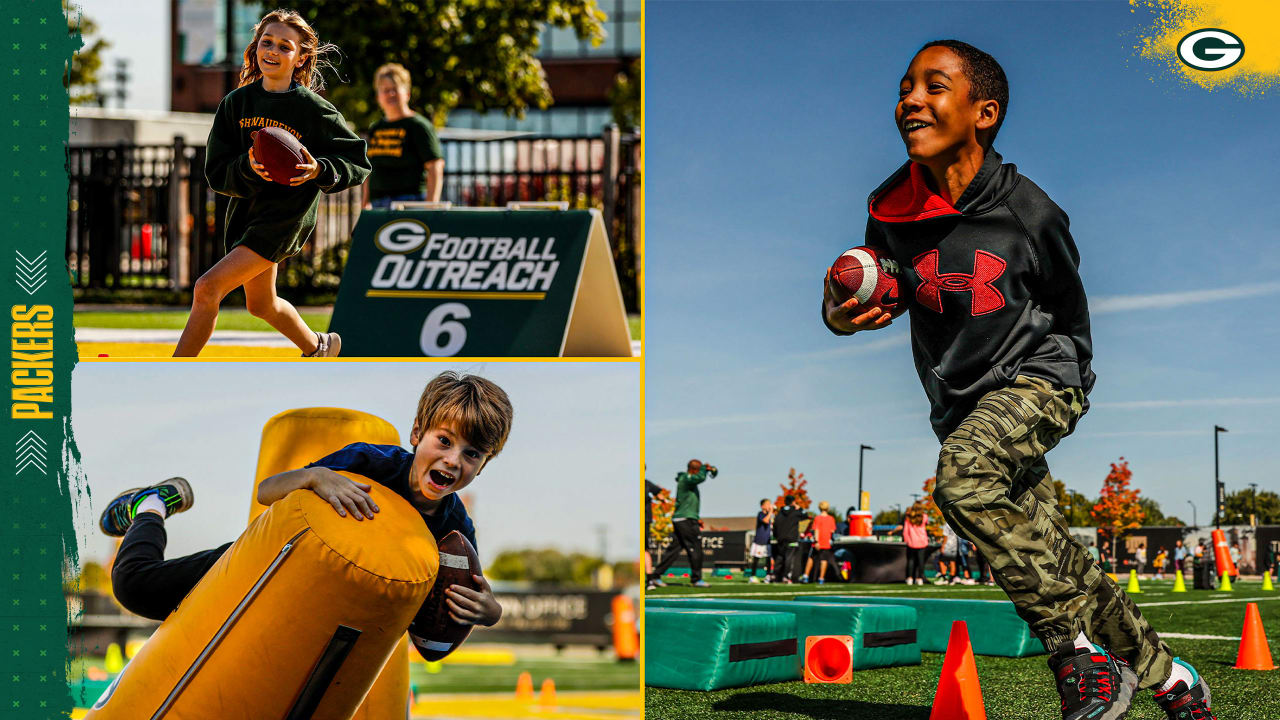 Photos: Packers host Football Outreach Camp at Titletown