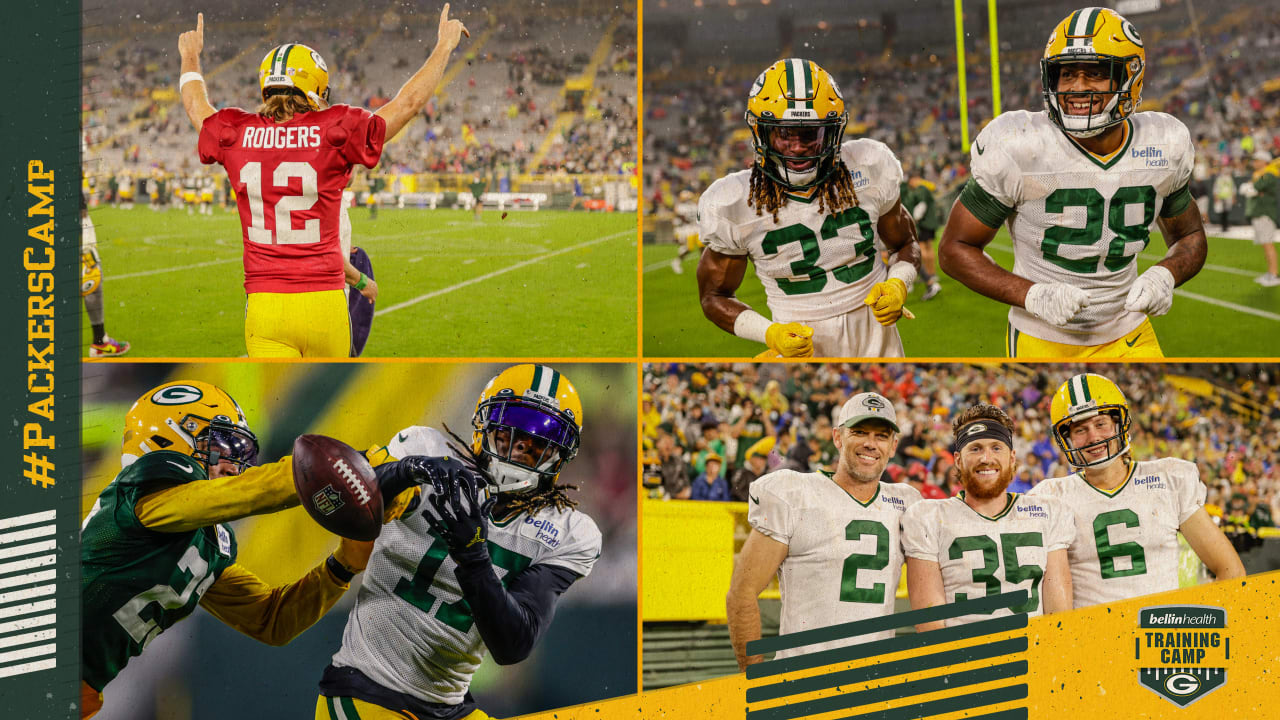 Best photos from rain-soaked Packers Family Night