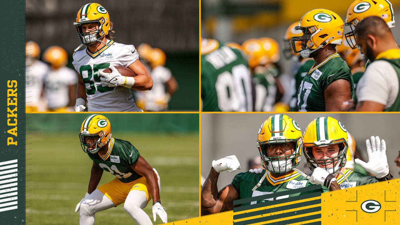Photos: Packers hold Friday practice before season-opener vs. Saints