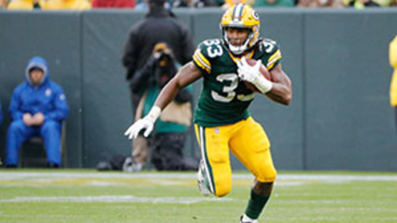 Aaron Jones wins NFL rookie of the week honors again