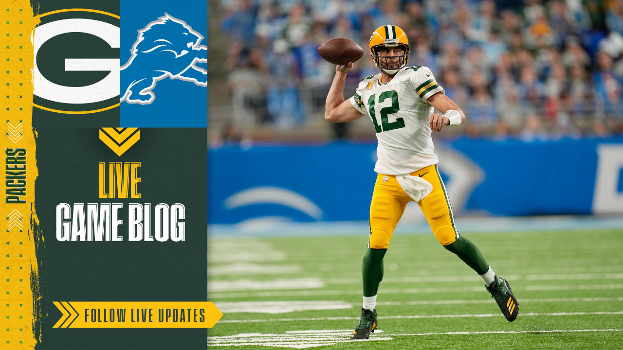 Live Blog: Packers-Lions | Week 9