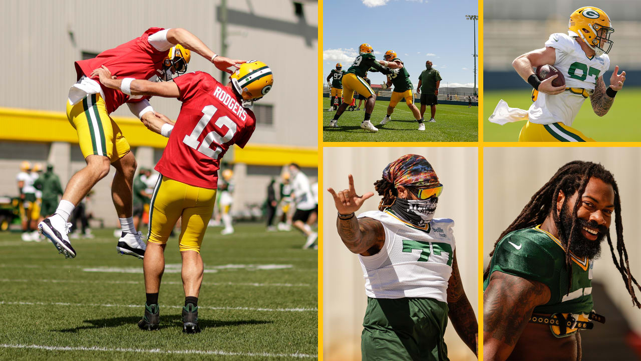 Packers practice at Ray Nitschke Field