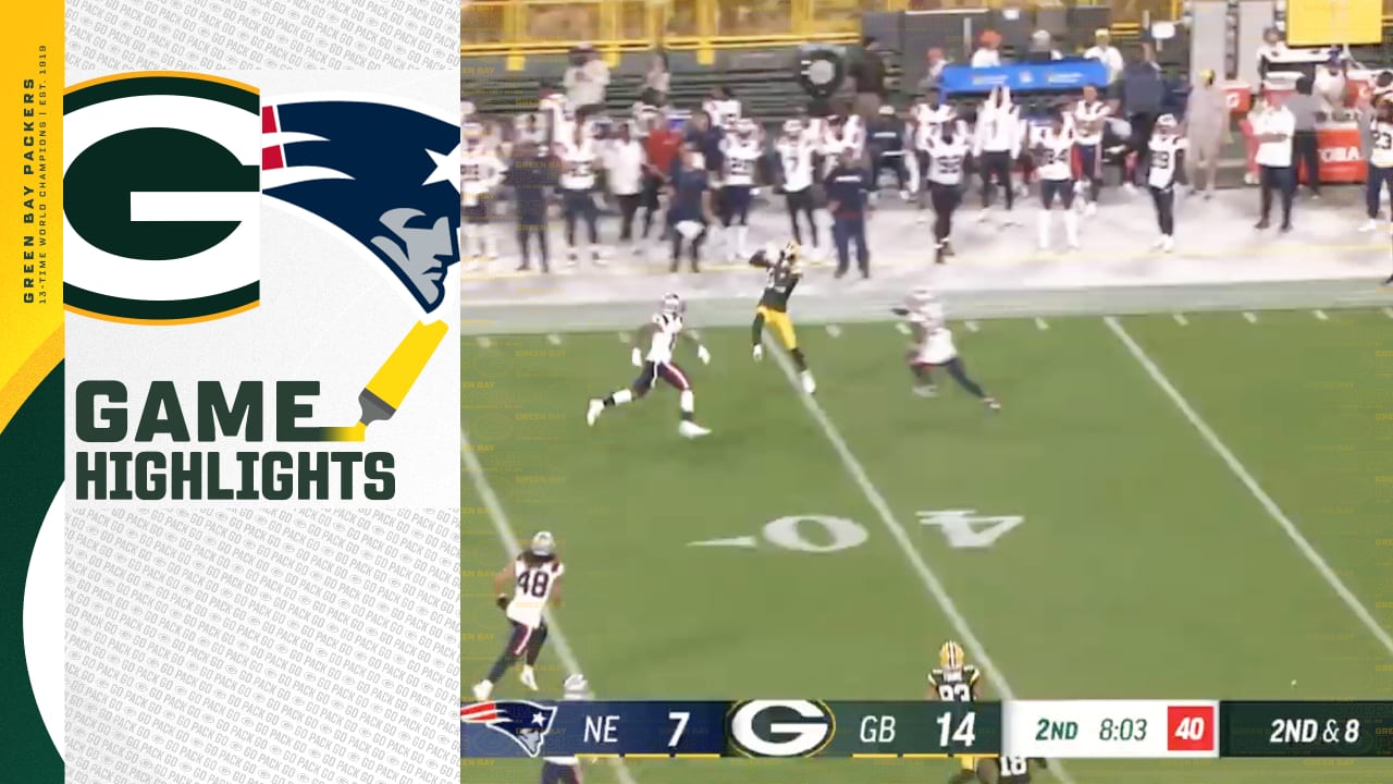 Grant DuBose absorbs hit-stick tackle on 21-yard reception | Packers vs ...