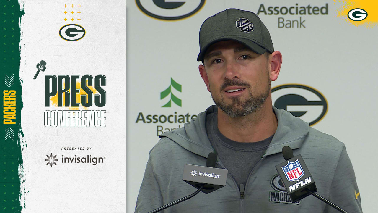 Matt LaFleur 'loves' the preparation of young Packers WRs