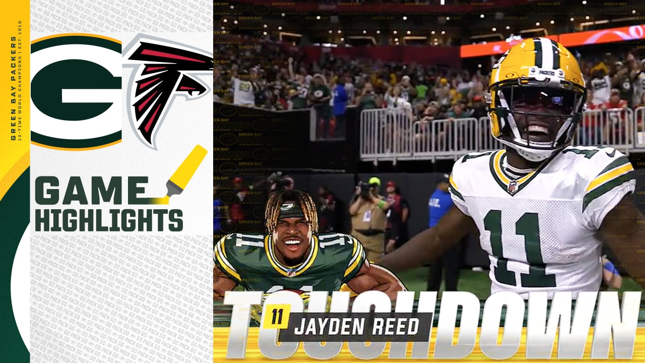 Jordan Love's third TD pass of game hits Jayden Reed | Packers vs. Falcons