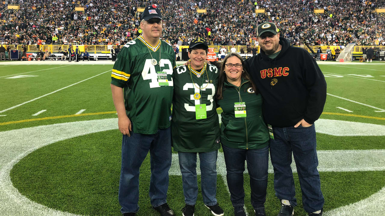Switzer family saluted Sunday for Operation Fan Mail