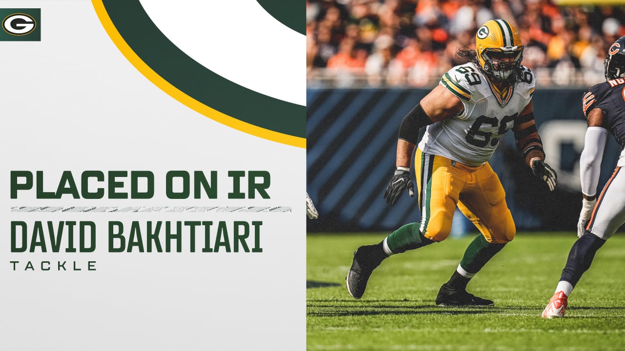Packers place T David Bakhtiari on injured reserve Packers place T David Bakhtiari on injured reserve