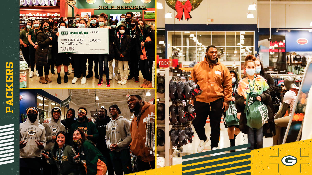 Packers players, Boys and Girls Club team up for holiday shopping spree