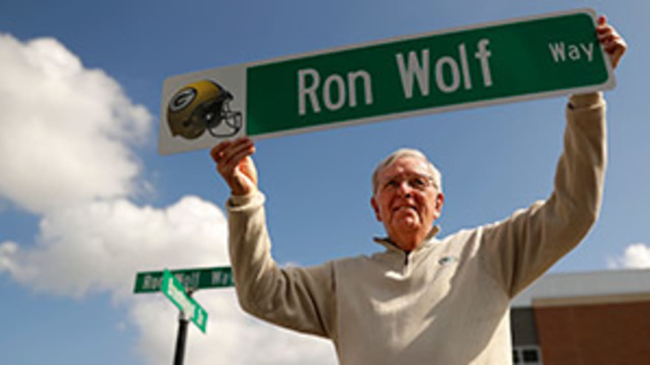 Ron Wolf honored to have his road in Titletown