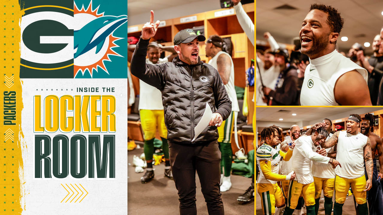 Locker Room Pass: Packers celebrate Christmas Day victory in Miami