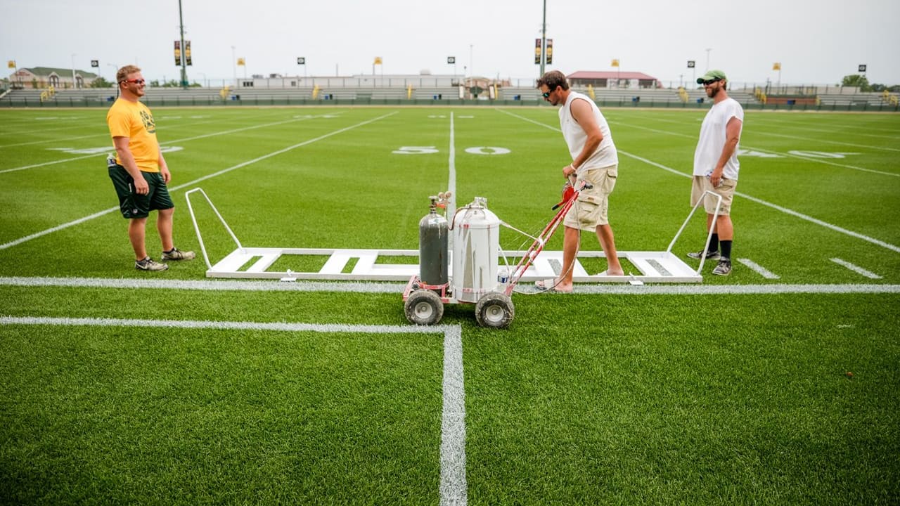 Nitschke Field gets fresh paint job