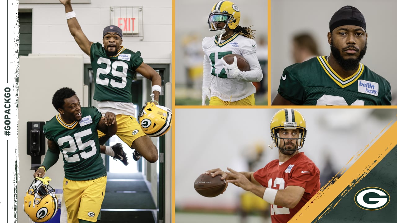 Photos: Packers work inside the Don Hutson Center
