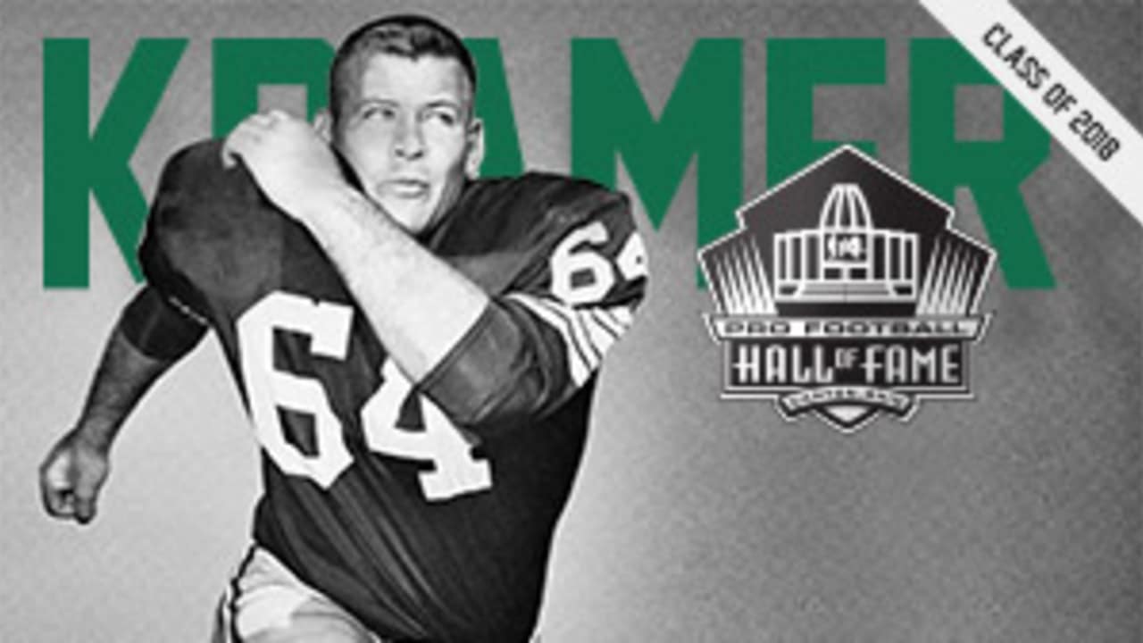 Football's top honor finally goes to Jerry Kramer