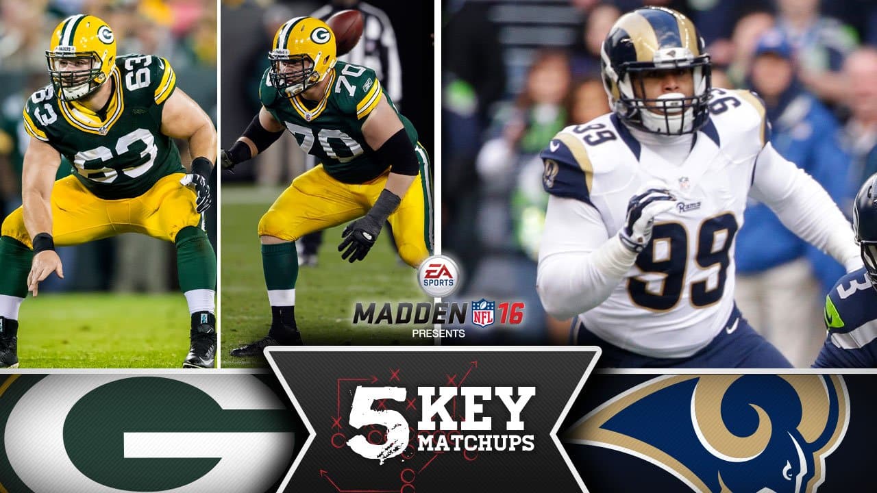 Packers vs. Rams: Five key matchups