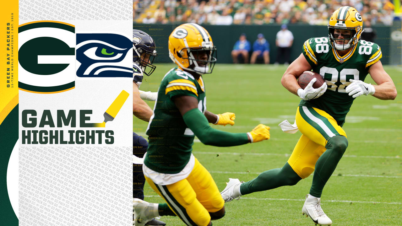 Luke Musgrave moves the sticks in the red zone | Packers vs. Seahawks