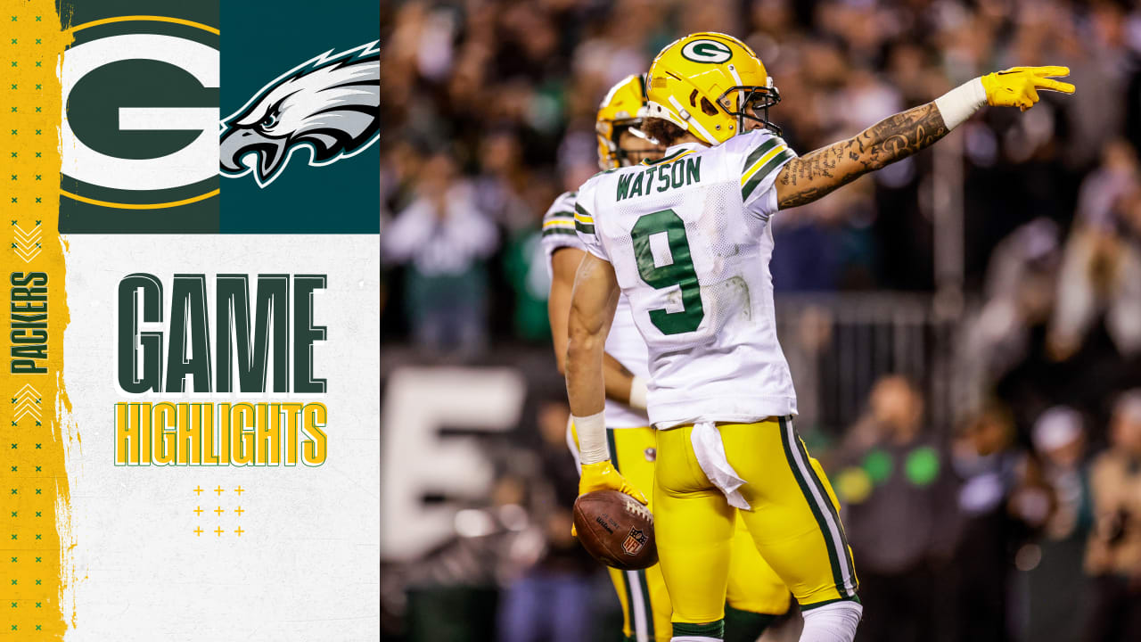 Rodgers' perfect 21-yard pass to Watson moves chains on fourth-and-5 ...