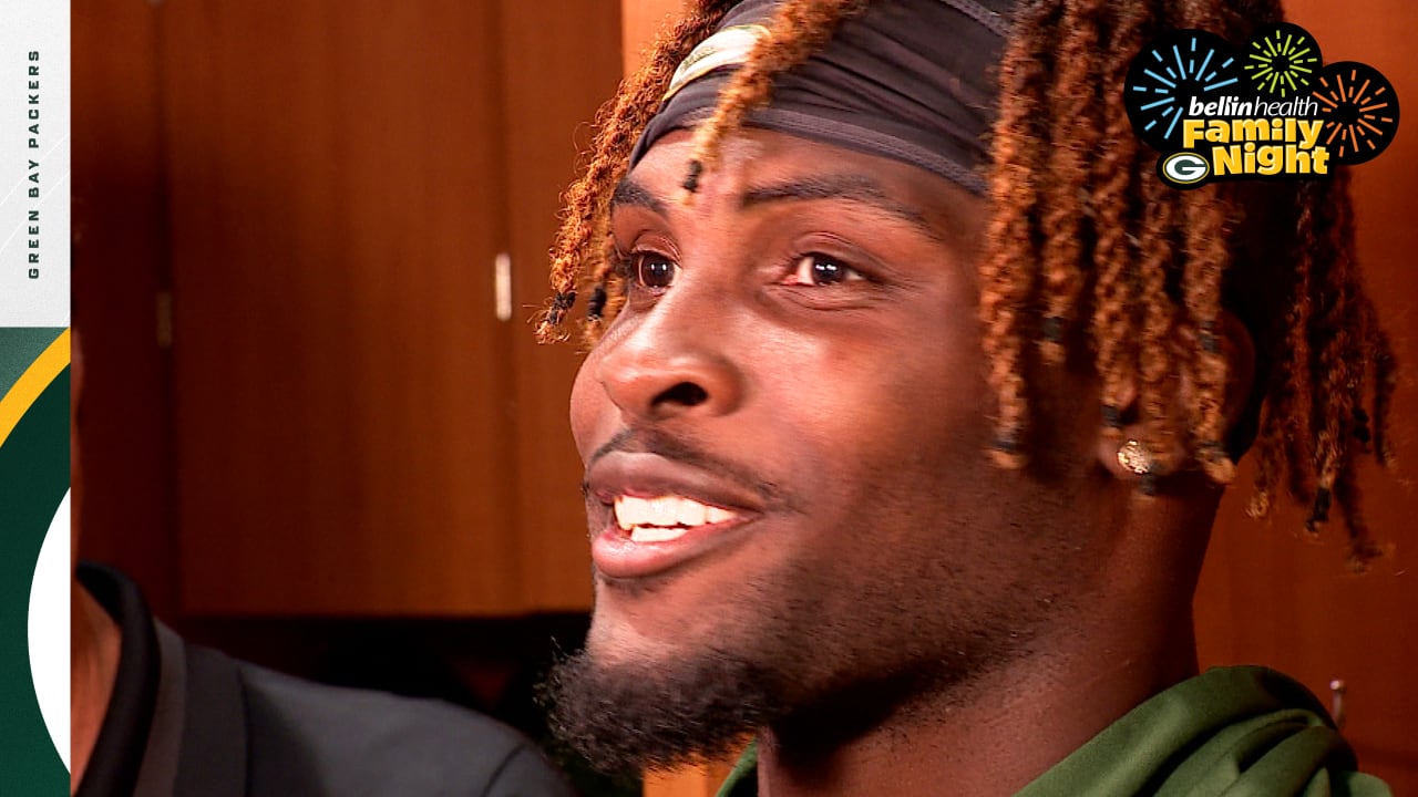 Jayden Reed says Packers Family Night was 'amazing'