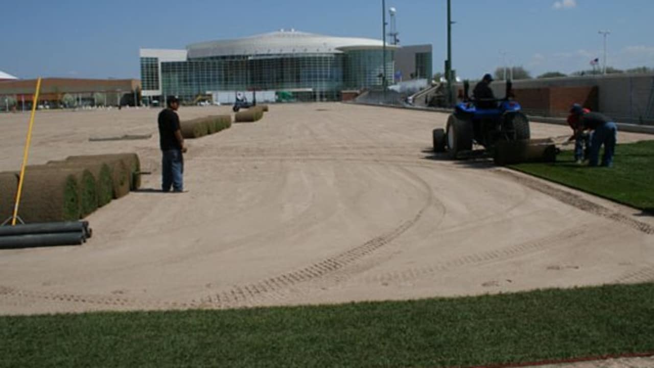 Sod Placed On Nitschke Field