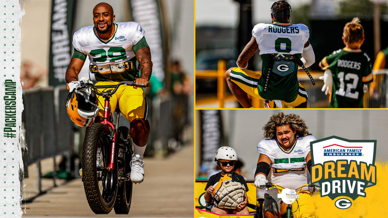 Photos: Packers bike to first joint practice with Saints on Tuesday morning