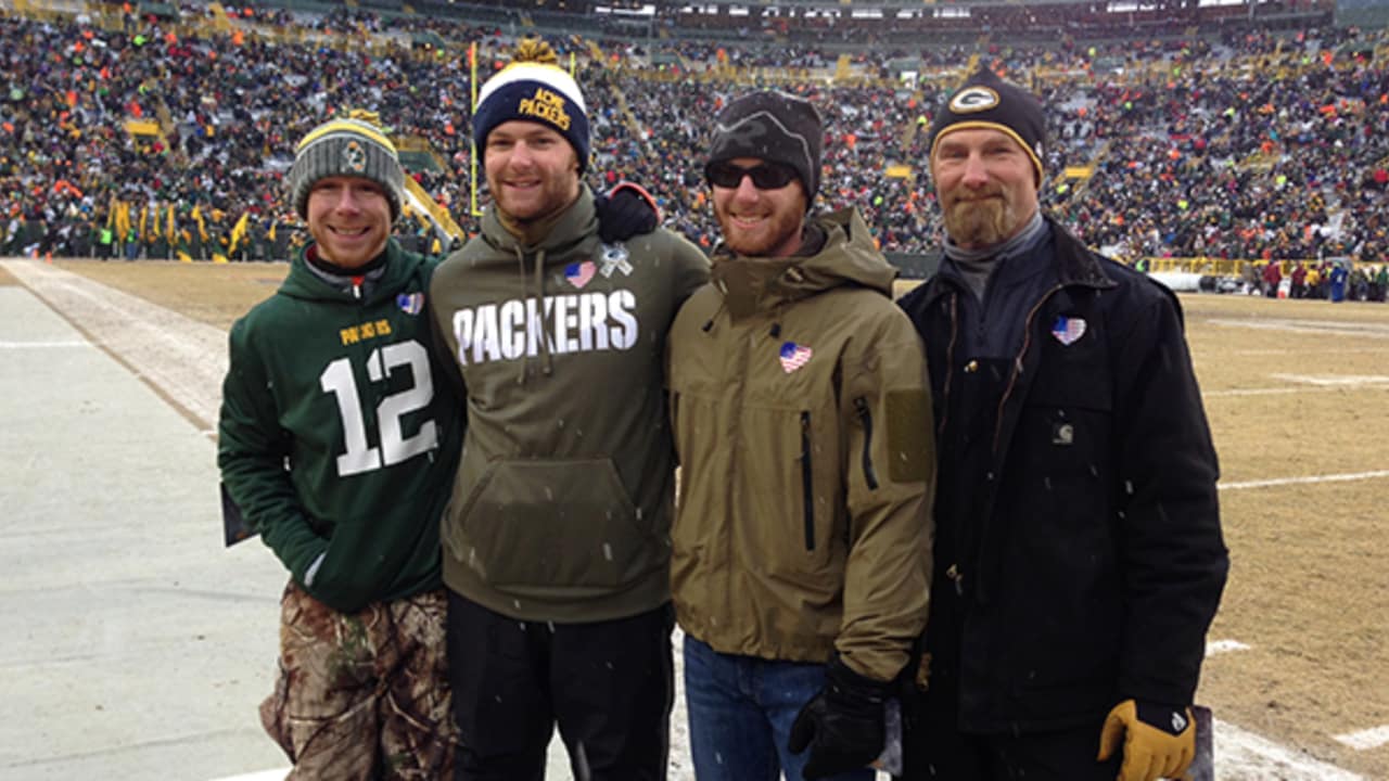 Zachary Rhyner saluted Sunday for Operation Fan Mail