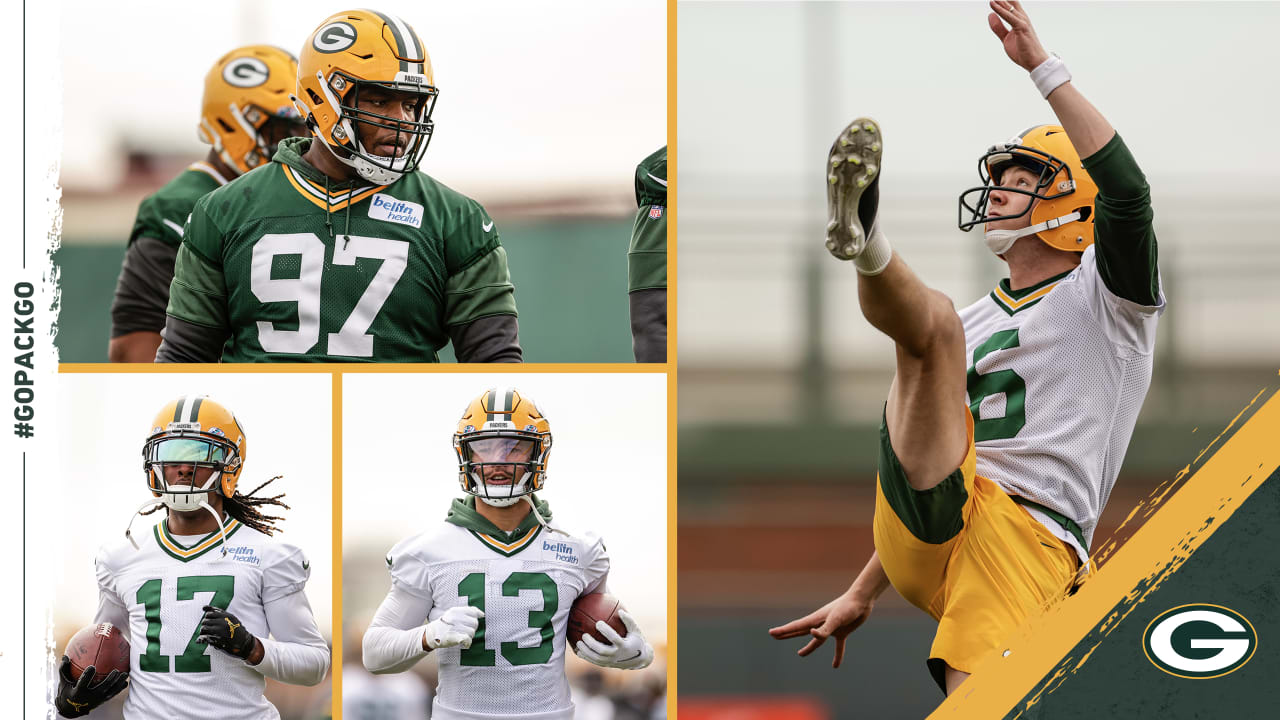 Practice Photos: Packers hit the field to prep for Vikings