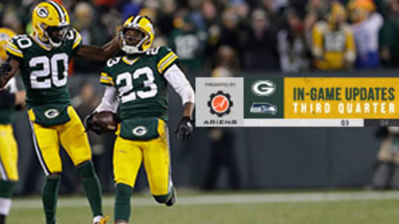 Packers lead 28-3 after three