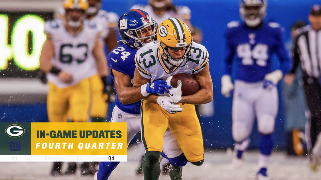 Packers down Giants to improve to 9-3