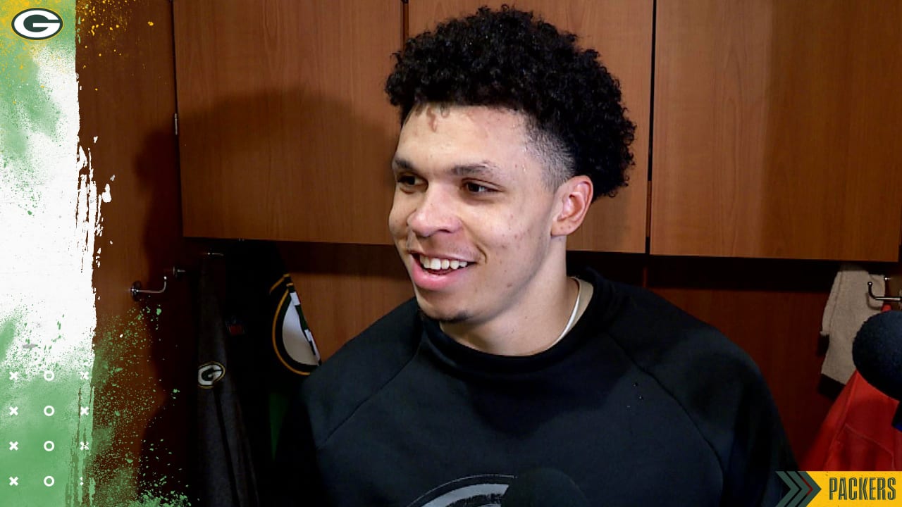 Christian Watson: 'I definitely feel like I've come a long way'