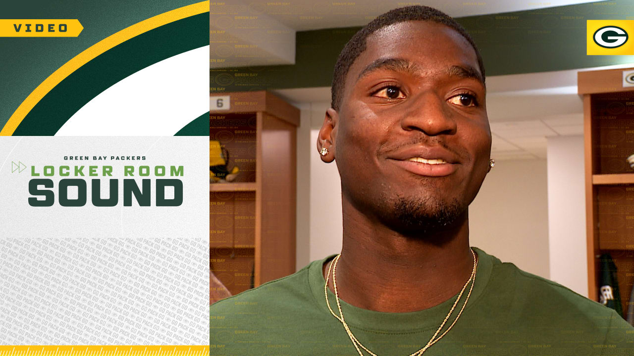 Grant DuBose is looking to learn from Romeo Doubs and Christian Watson