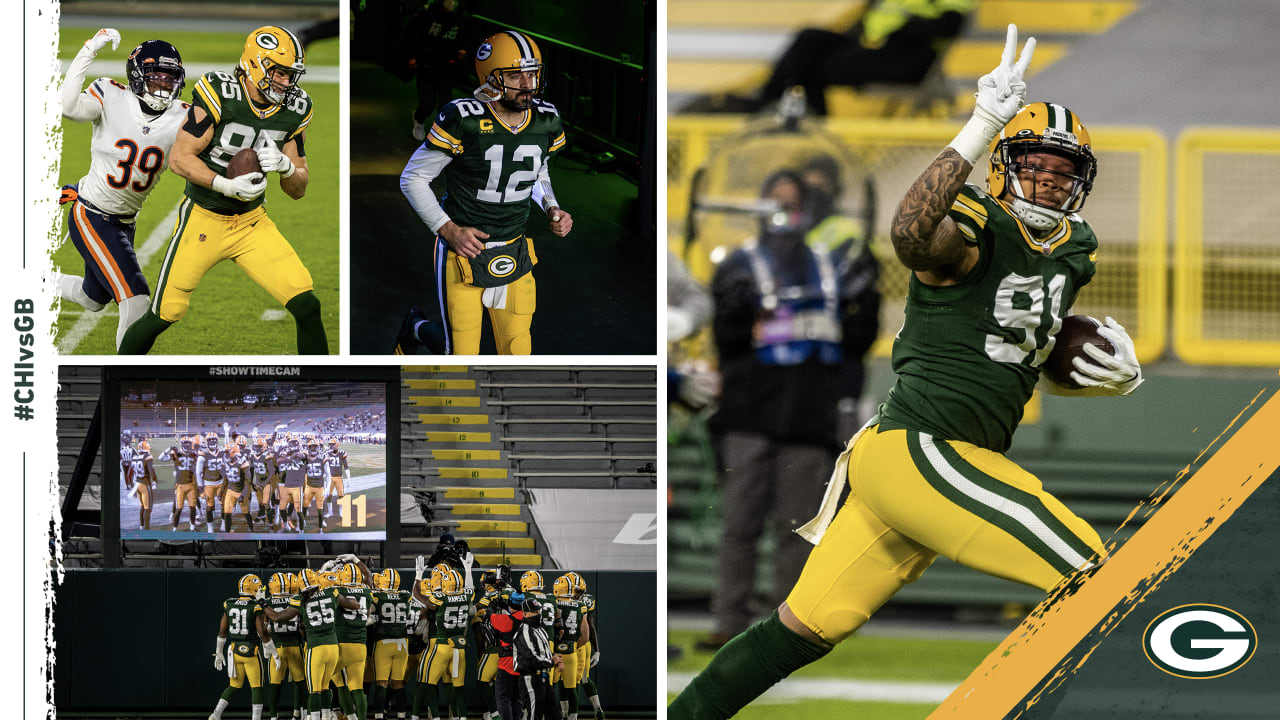 Photos: Packers notch 100th victory over Bears on Sunday Night Football