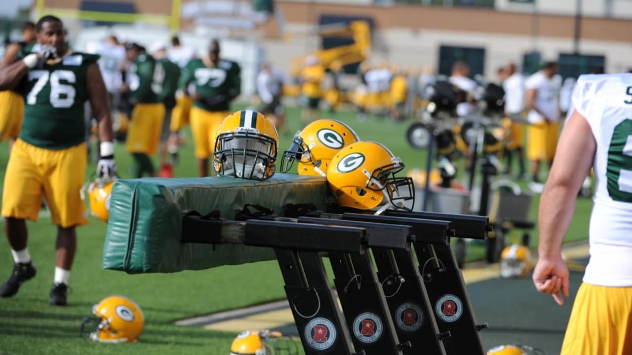 Packers hold first training camp practice