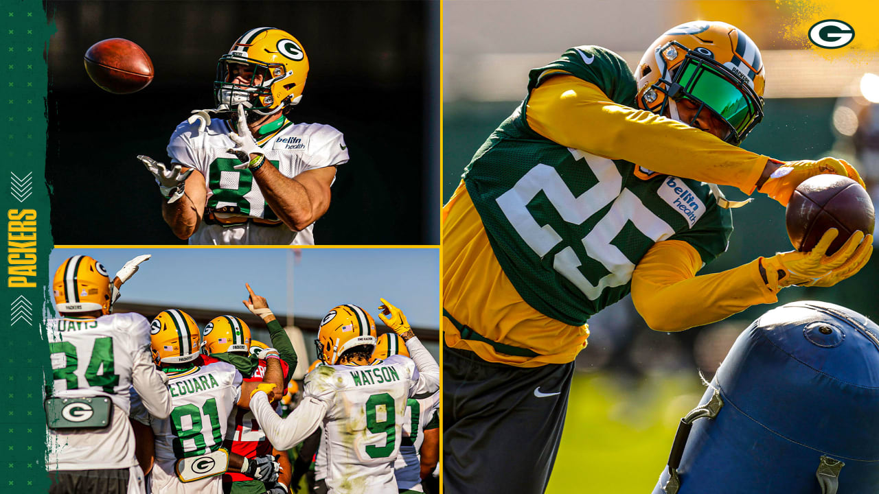 Photos: Packers get ready for Sunday's prime-time matchup in Buffalo