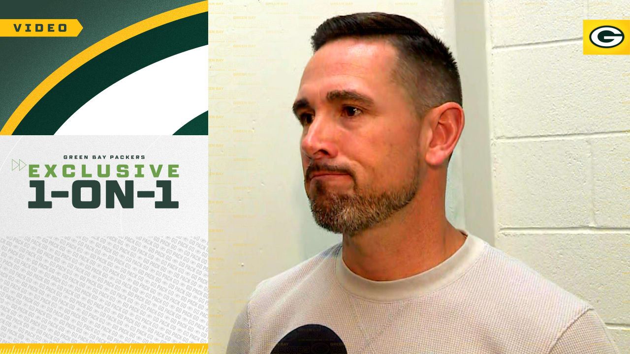 Matt LaFleur 1-on-1: 'It wasn't enough'
