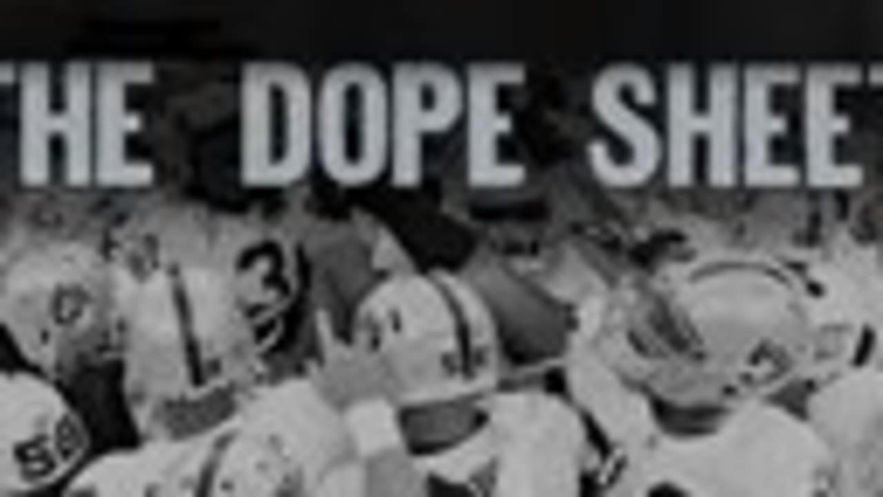 Packers-Raiders Week 14 Dope Sheet