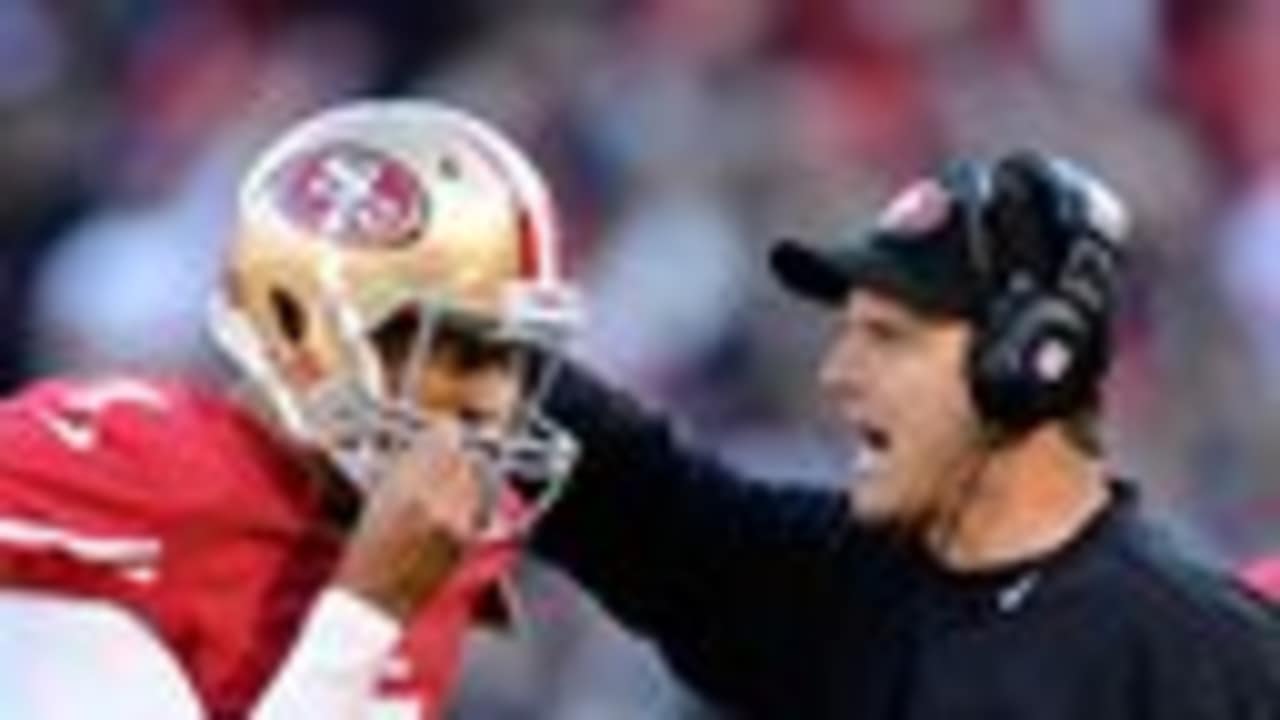 Harbaugh, Kaepernick give hint of 49ers' mood