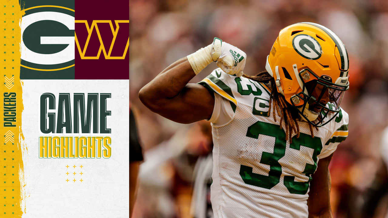 TOUCHDOWN! Aaron Jones slows down defender, spins into end zone ...