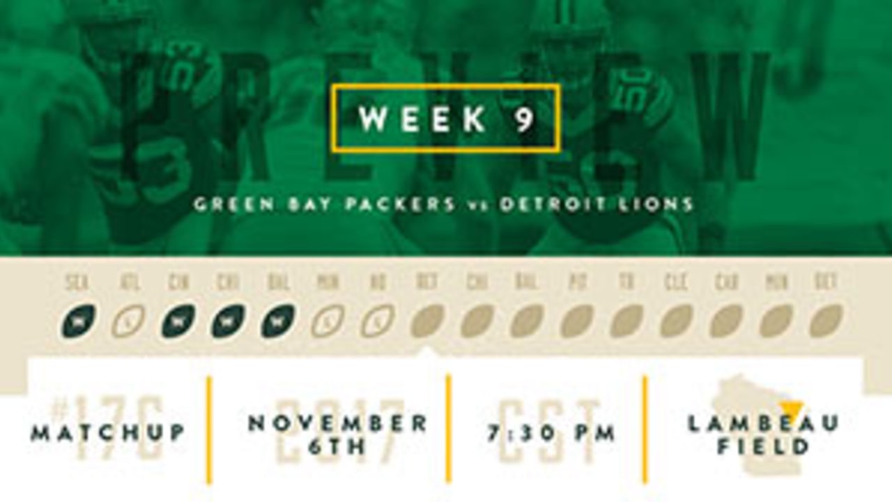 Infographic: Week 9 preview