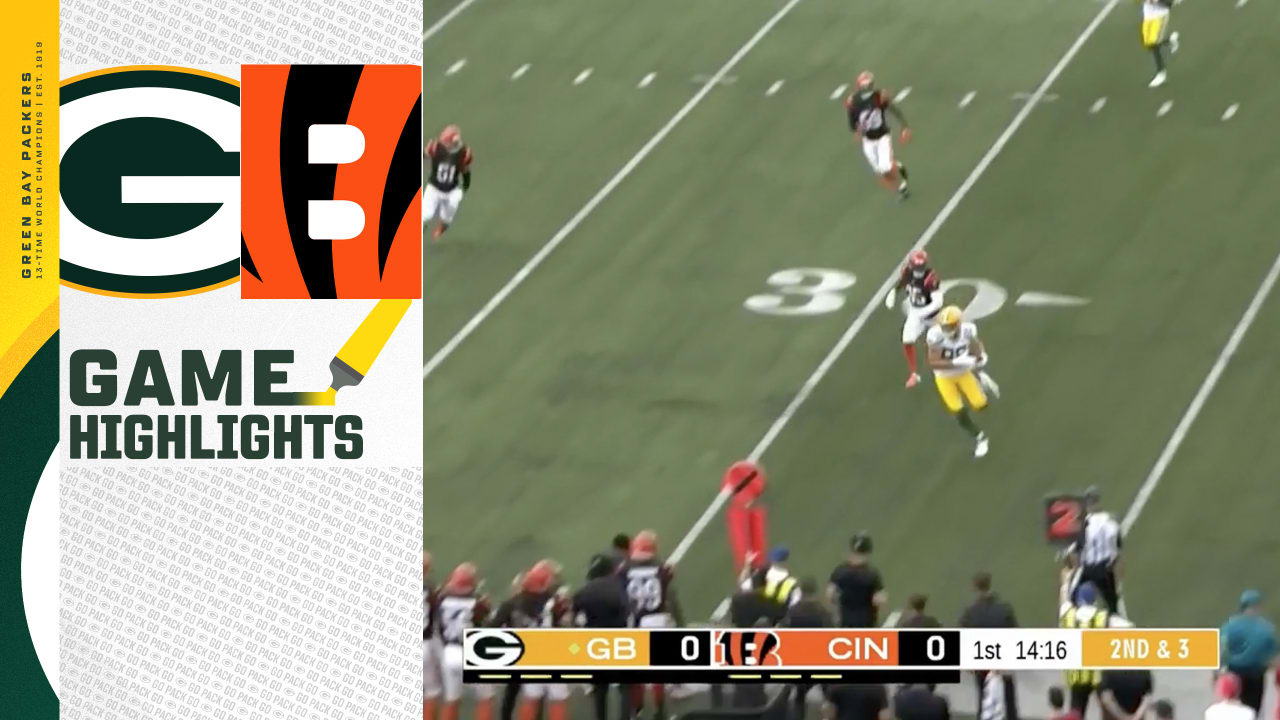 Rookie TE Luke Musgrave gets first preseason catch | Packers vs. Bengals