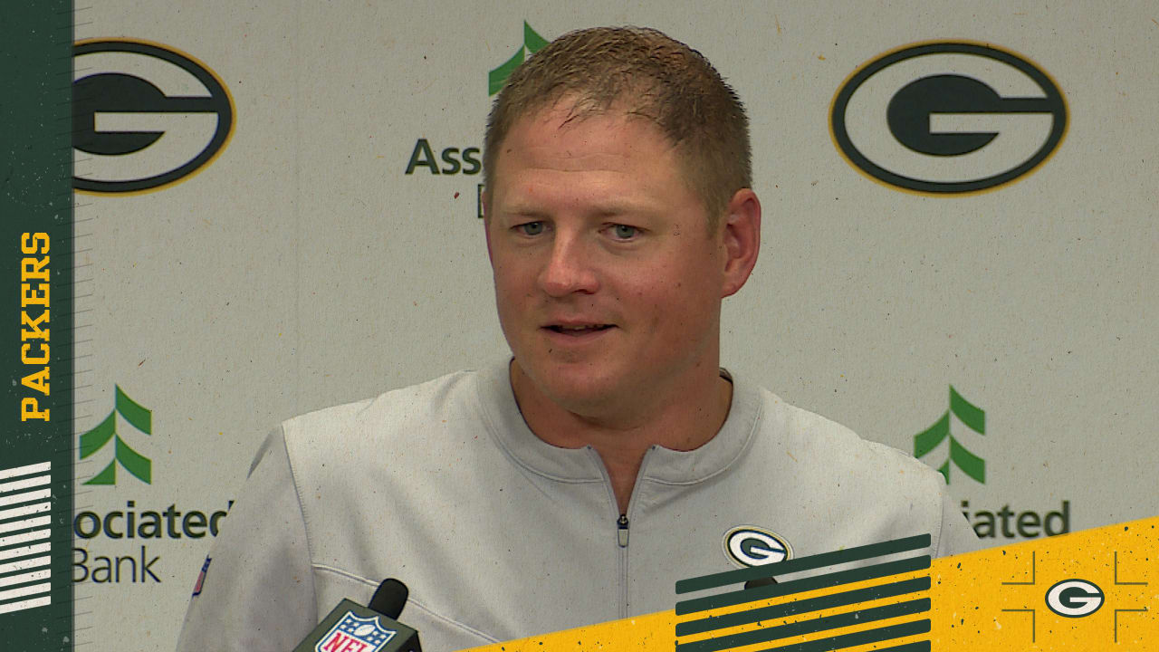 Luke Getsy sees consistency in Aaron Rodgers' demeanor