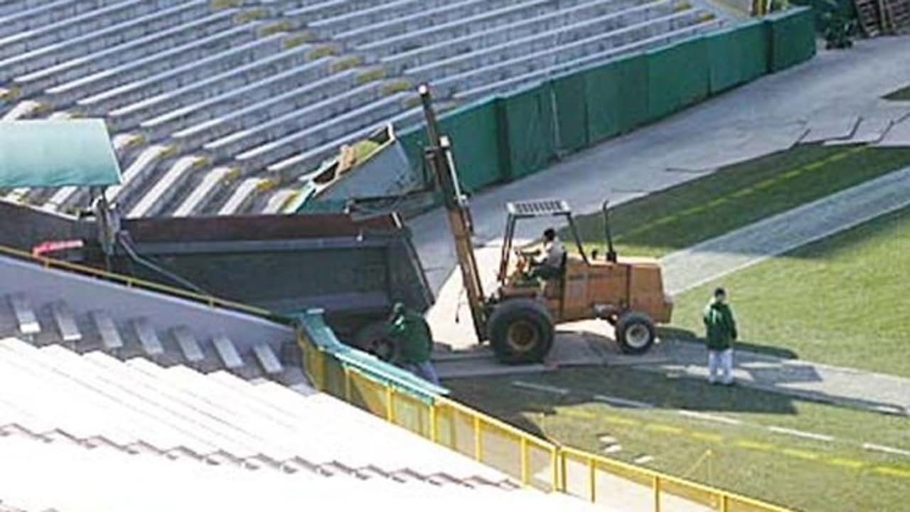 Lambeau Field Re-Sod