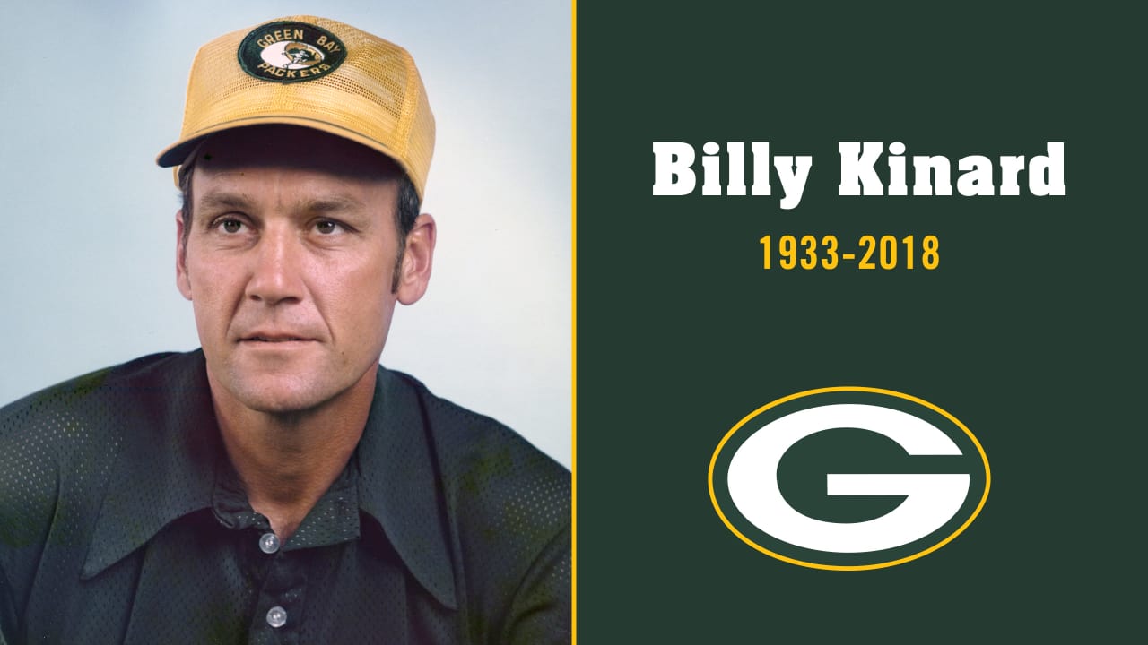 Former Packers DB and assistant coach Kinard dies