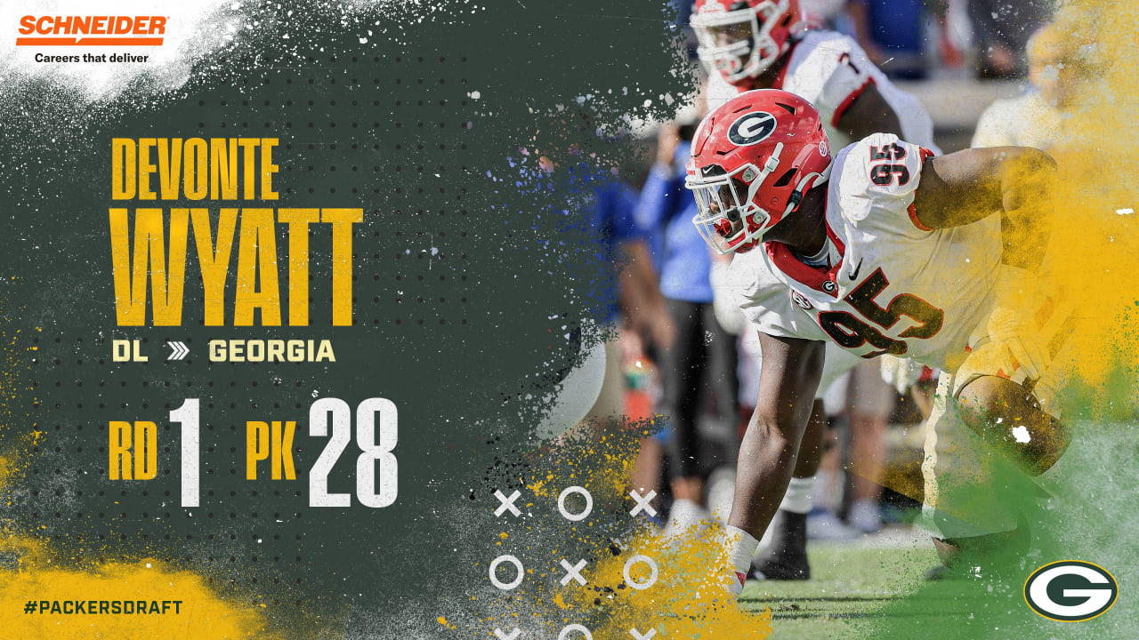 2022 NFL Draft: Packers select Georgia DL Devonte Wyatt in first round ...