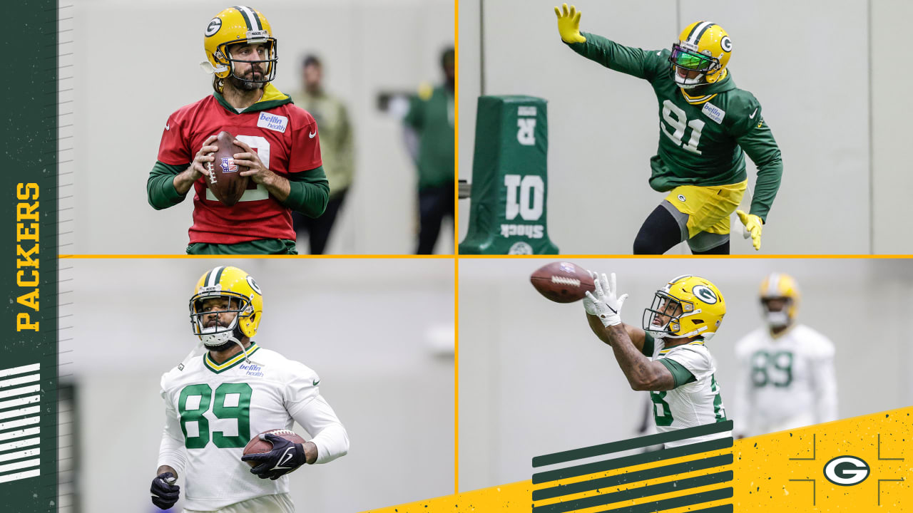 Photos: Aaron Rodgers participates in Friday's Packers practice