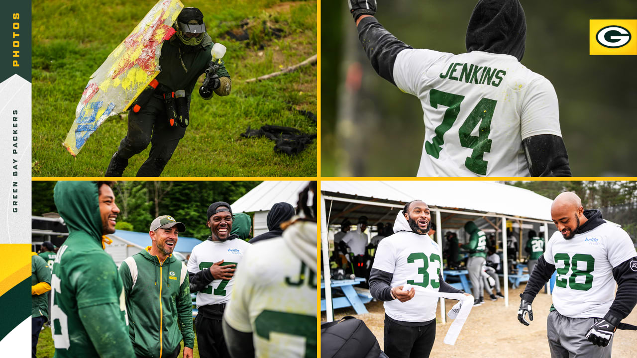 Packers mix it up on final day of minicamp with paintball
