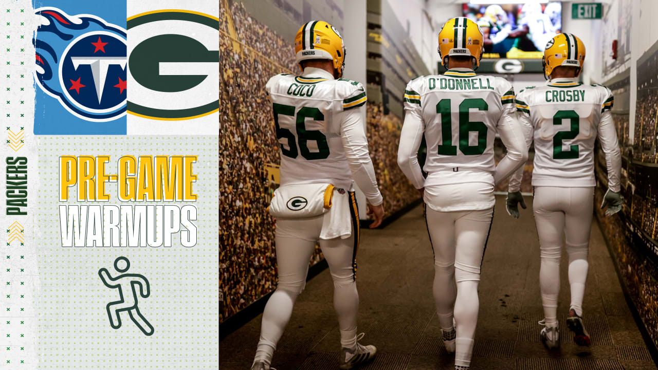 Best photos from Packers-Titans pregame warmups