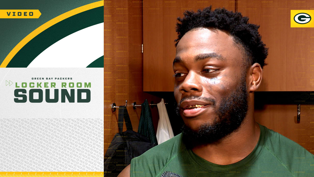 Emanuel Wilson spoke about playing fast in Saturday's preseason victory