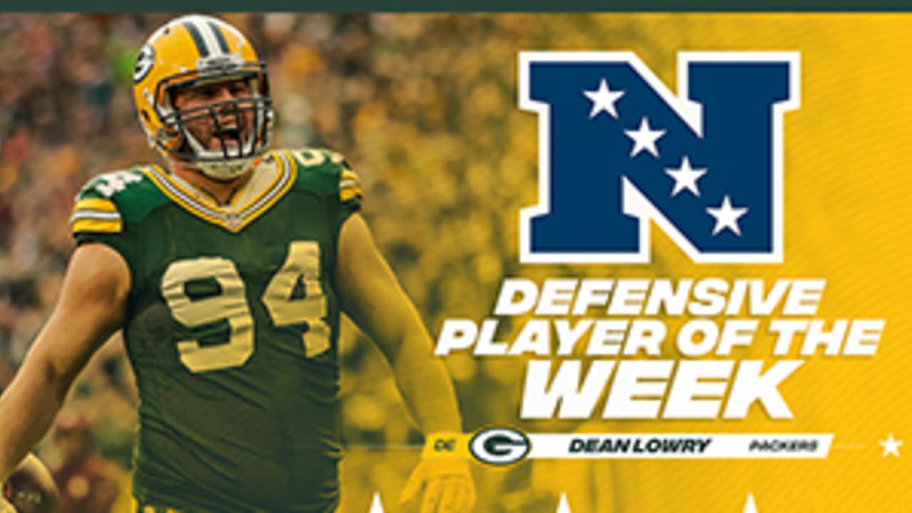 Packers DE Dean Lowry named NFC Defensive Player of the Week