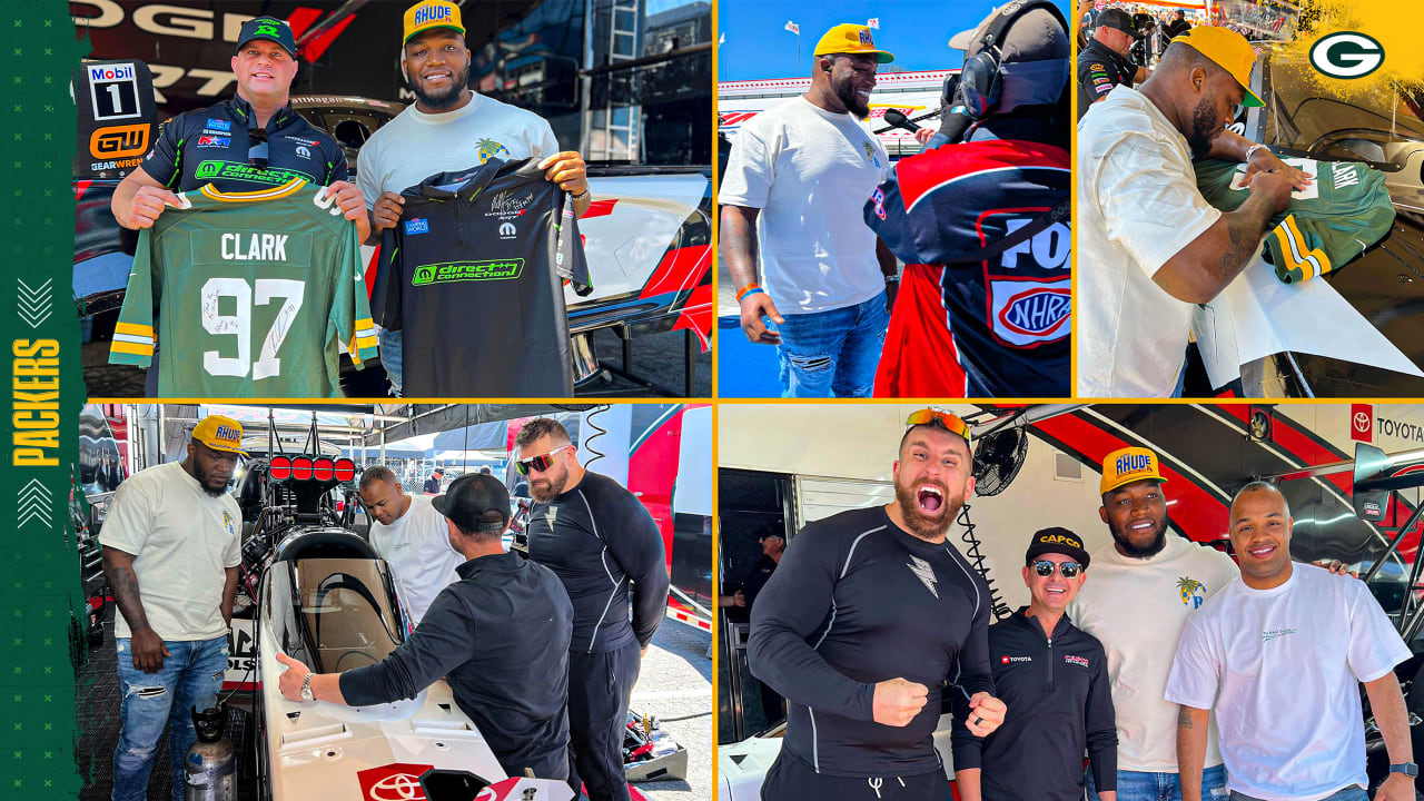 Photos: Kenny Clark attends NHRA drag races in California