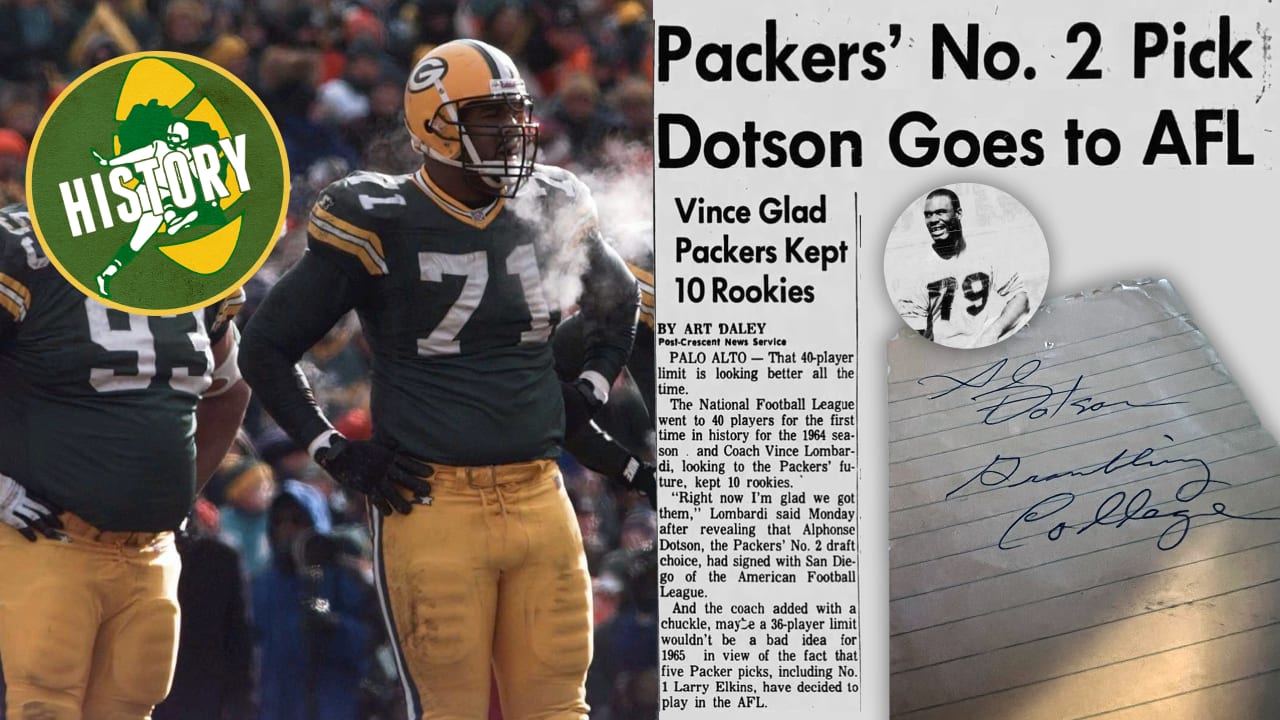 How the Packers missed out on Alphonse Dotson, Santana Dotson’s dad